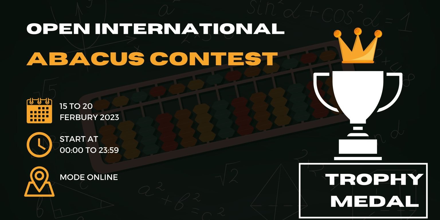 Open International Abacus Contest 2023 - Achievers Destination Academy